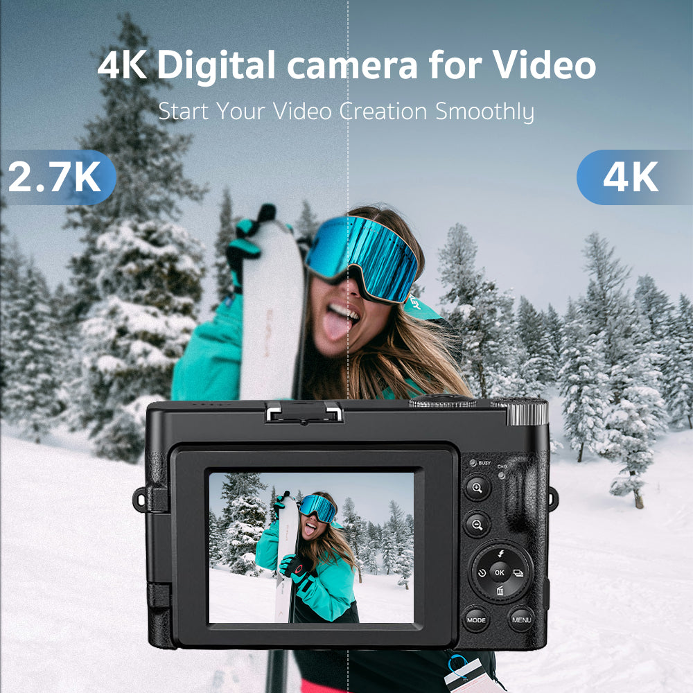 DC101 4K Digital Camera for Photography and Video – NexTerk